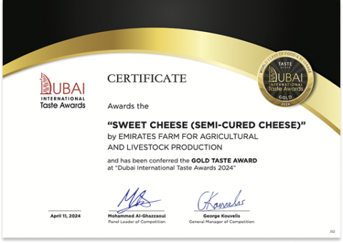 Awards | Emirates Farm Abu Dhabi
